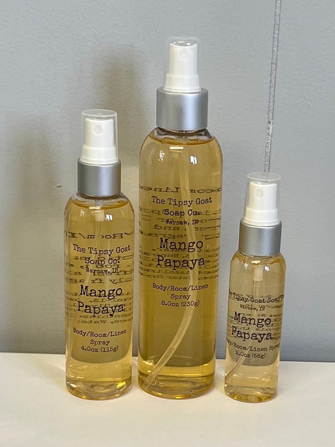 Mango Papaya Body/room/linen Spray - Etsy