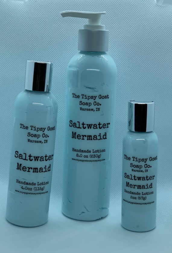 Saltwater Mermaid Handmade Lotion | Etsy