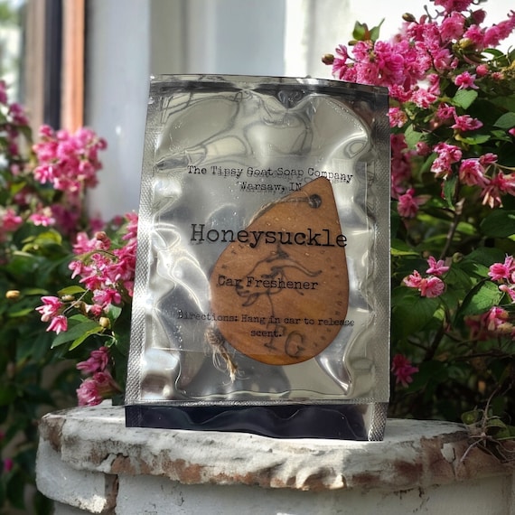 Honeysuckle Car Air Freshener Etsy