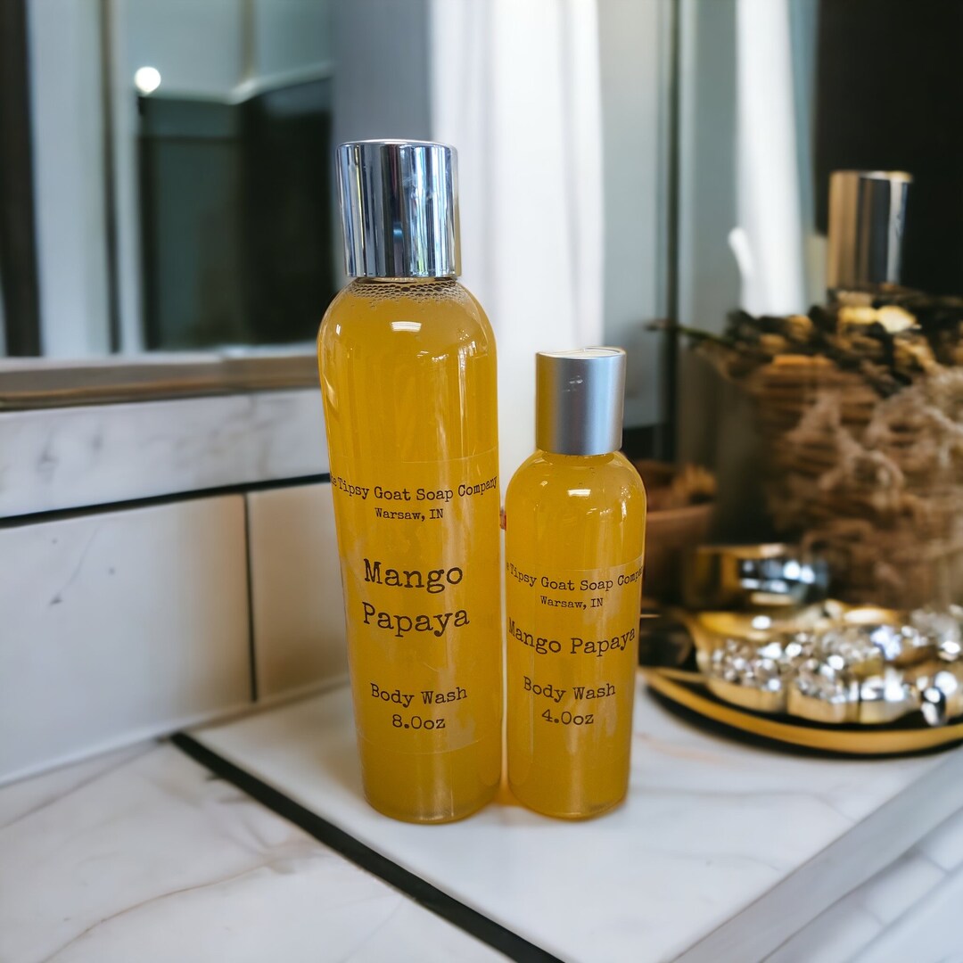 Mango Papaya Body Wash - Etsy