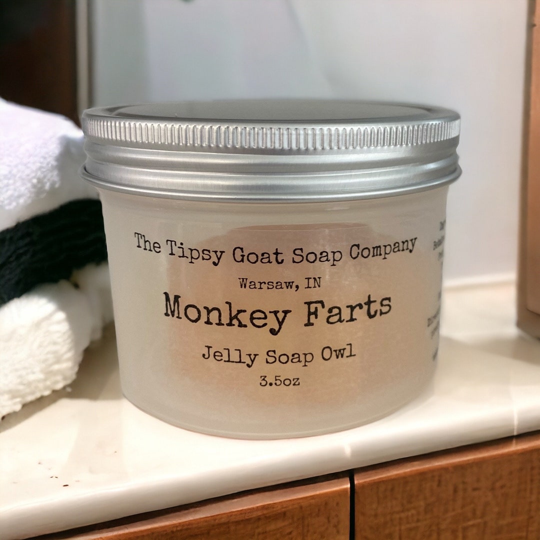 Monkey Farts Jelly Soap Animal - Etsy