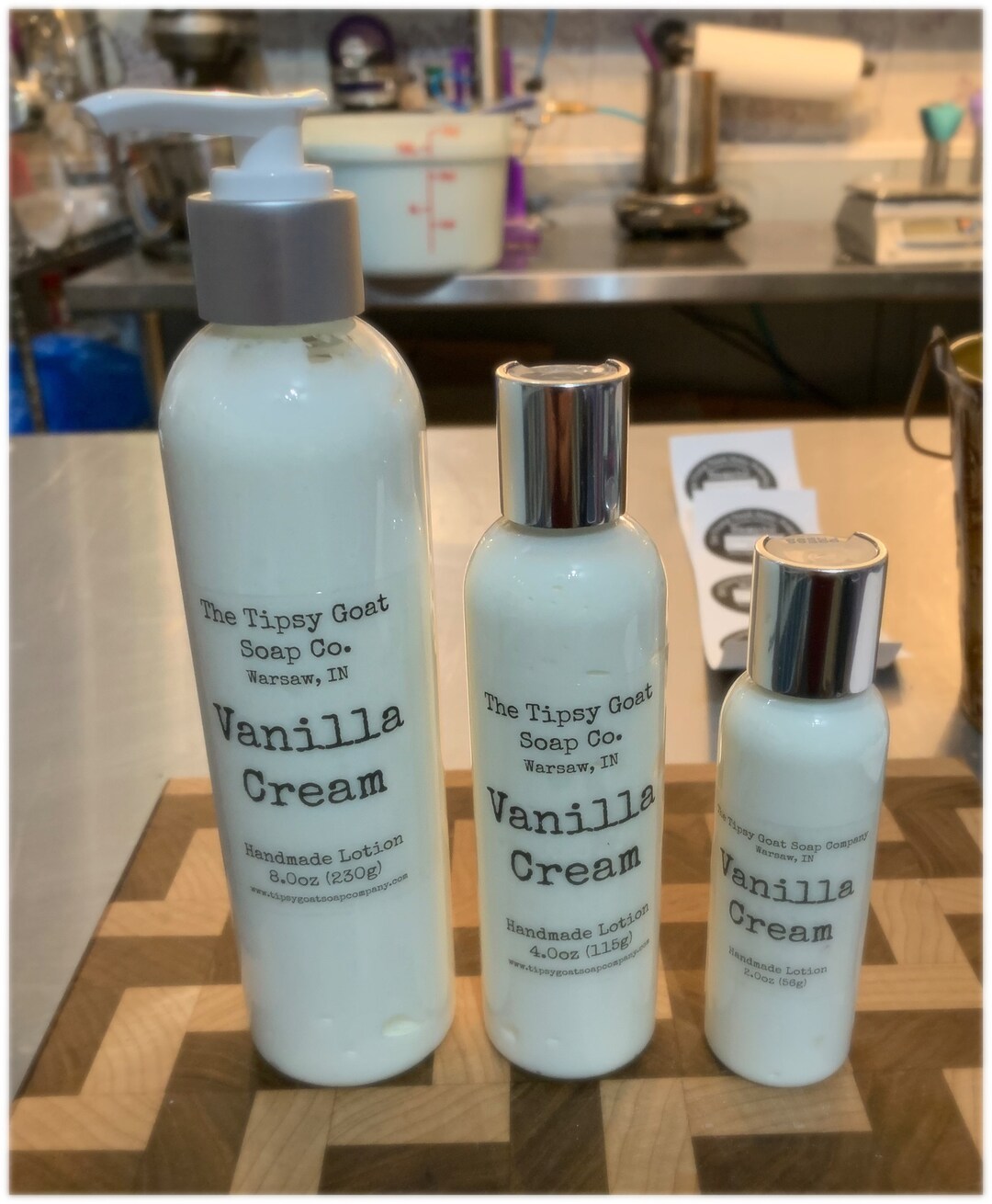 Vanilla Cream Handmade Lotion - Etsy