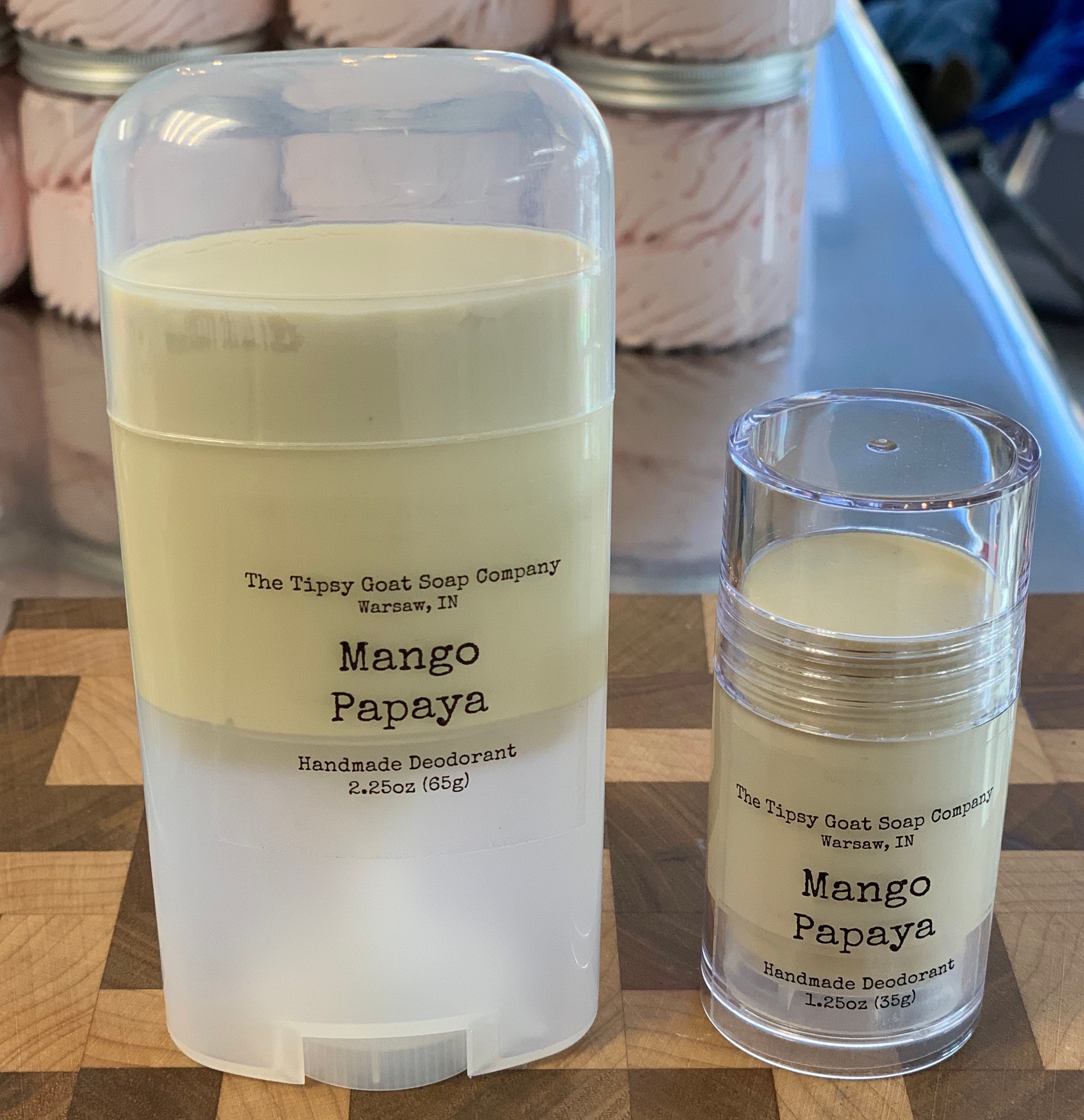 Mango Papaya Handmade Deodorant - Etsy