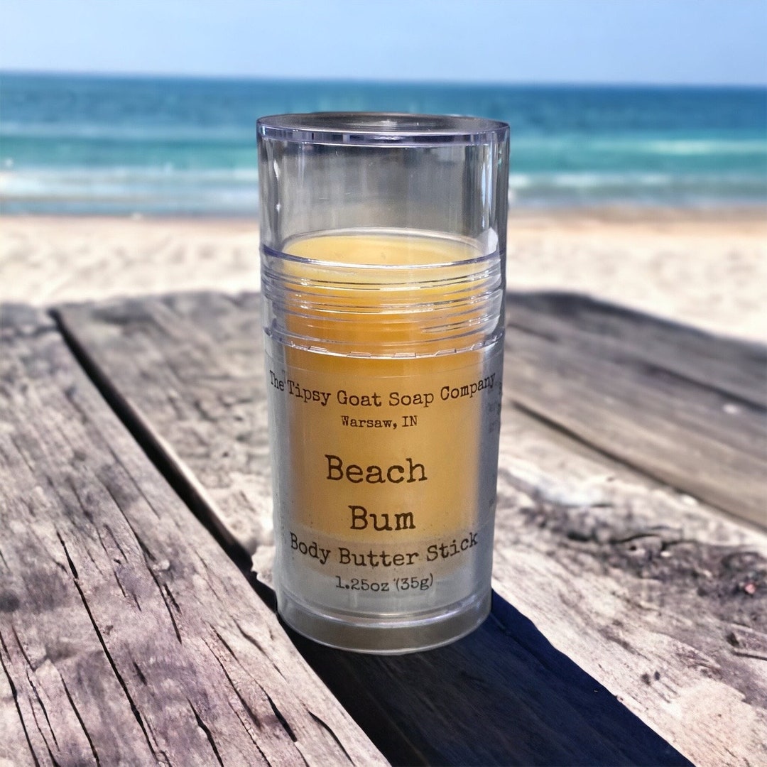 Beach Bum Body Butter Stick | Solid Lotion Stick - Etsy