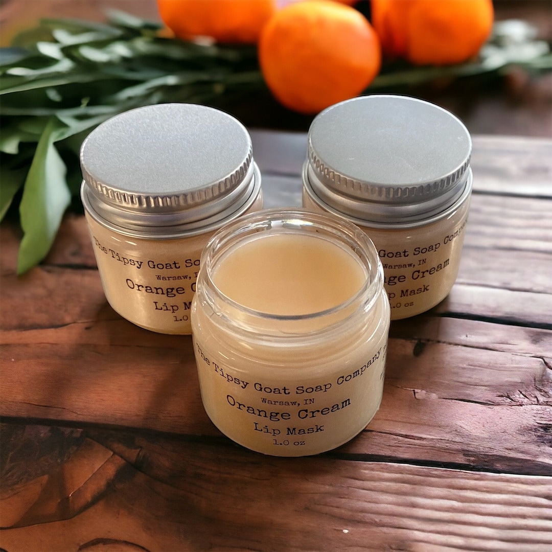 Orange Cream Lip Mask - Etsy