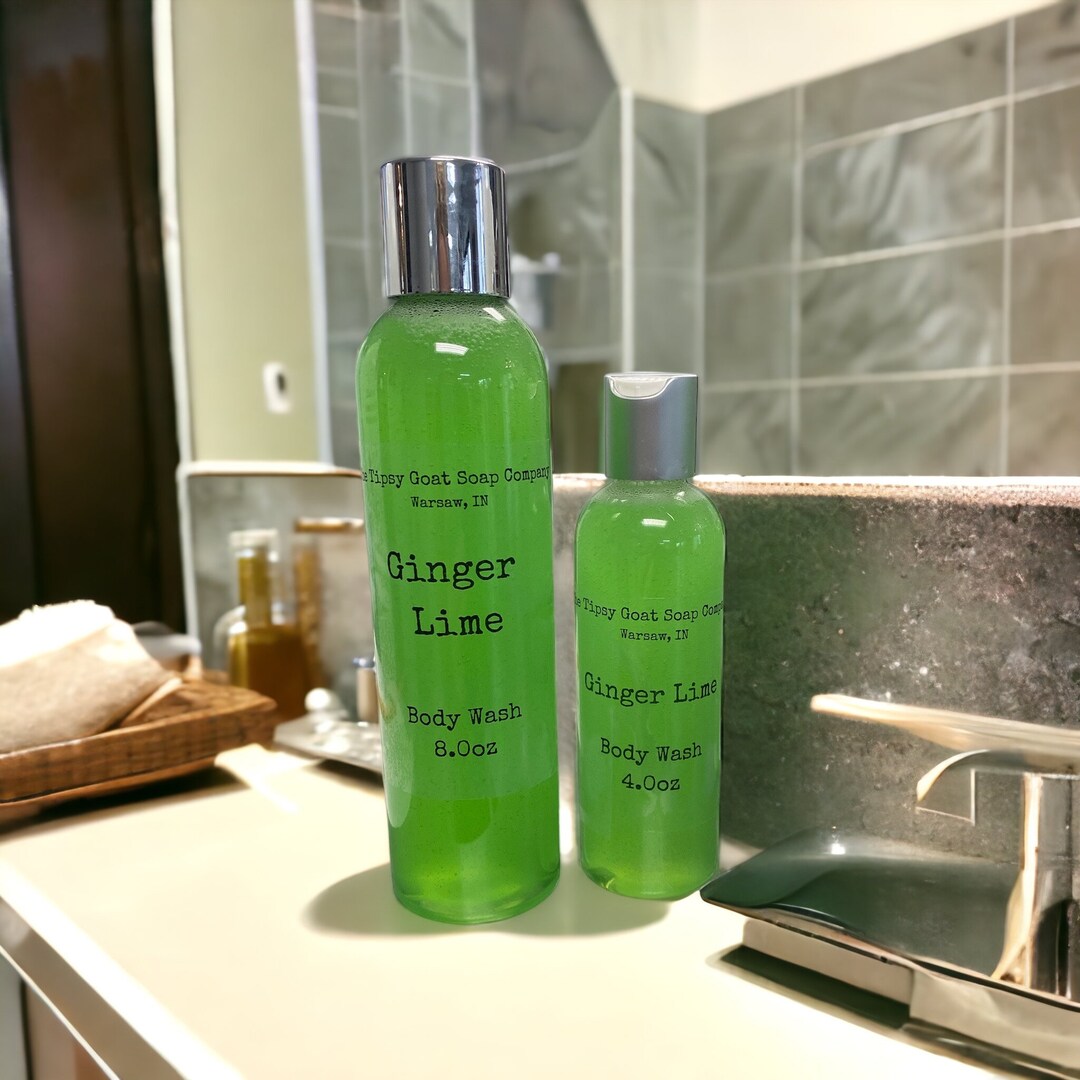 Ginger Lime Body Wash - Etsy