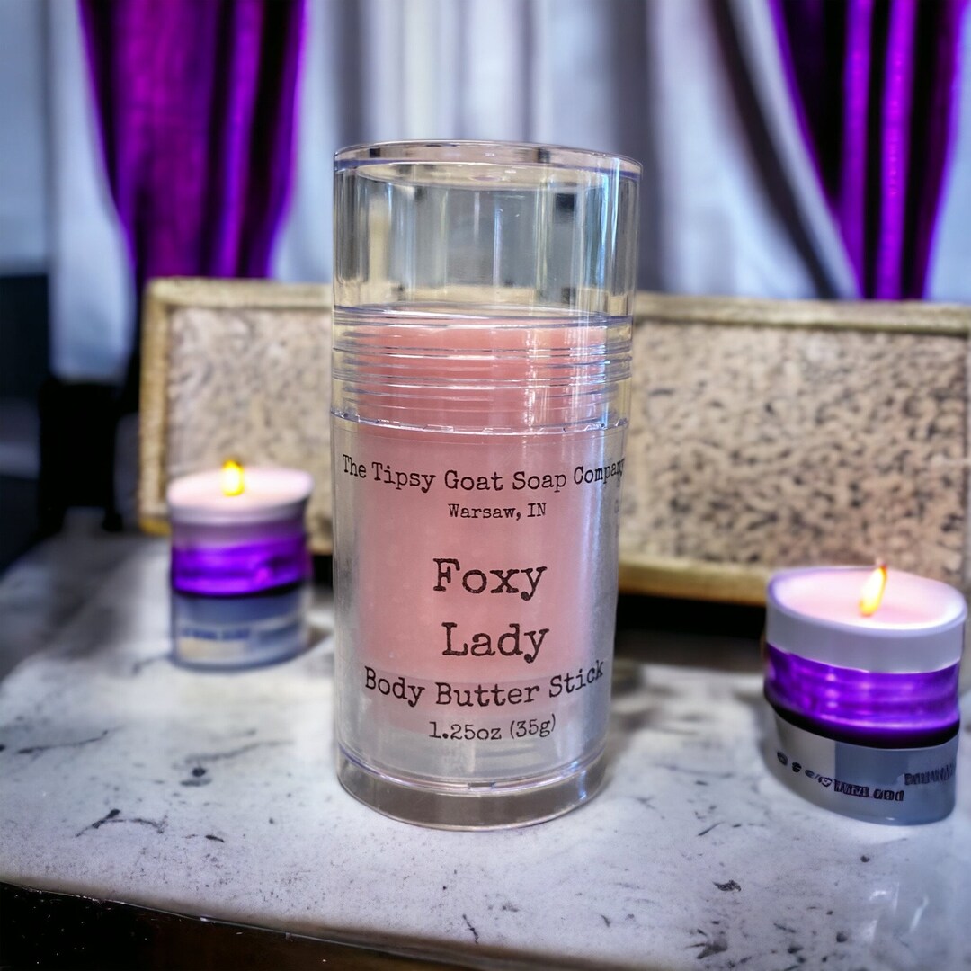 Foxy Lady Body Butter Stick | Solid Lotion Stick - Etsy