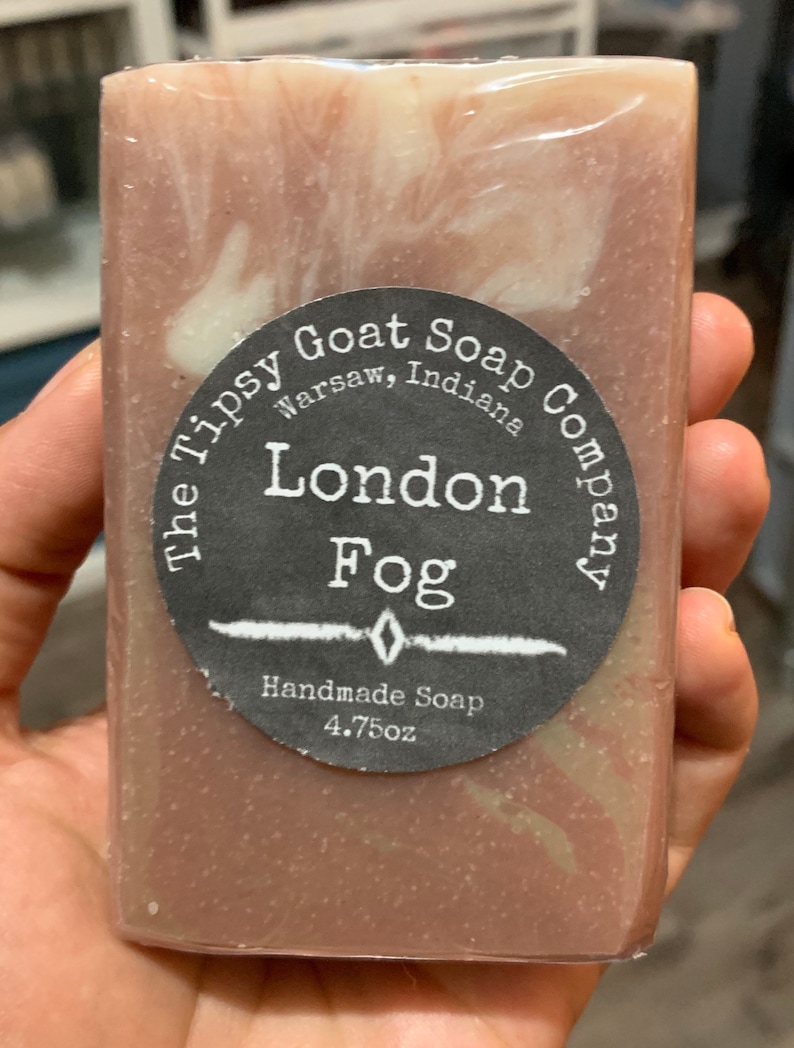 London Fog Handmade Cold Process Soap Made With Goat Milk - Etsy