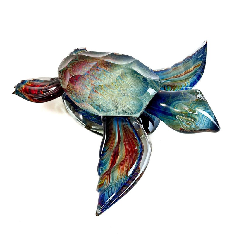 Art Glass Turtle - Etsy