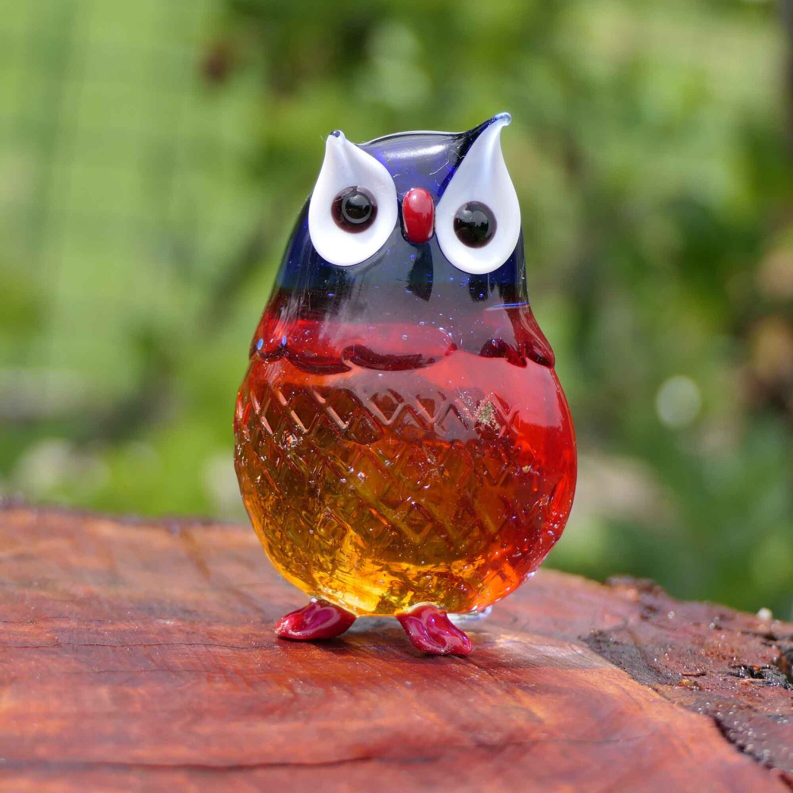 Big Owl - Murano Glass - Etsy