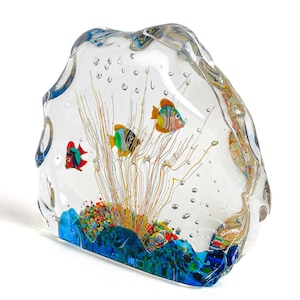 Crystal Clear Coral Reef Aquarium - Etsy