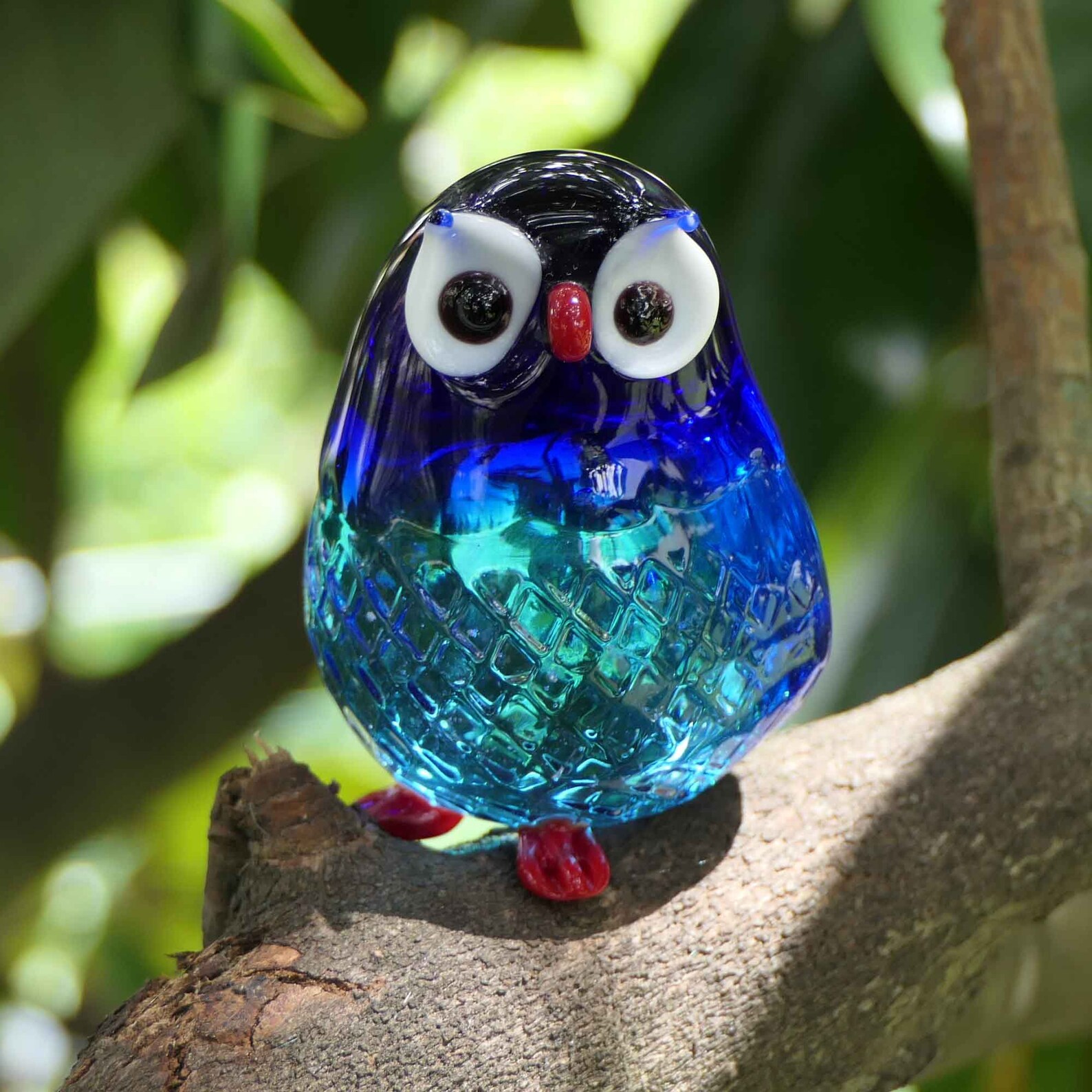 Big Owl - Murano Glass - Etsy