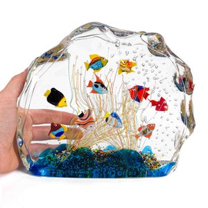 Crystal Clear Coral Reef Aquarium - Etsy