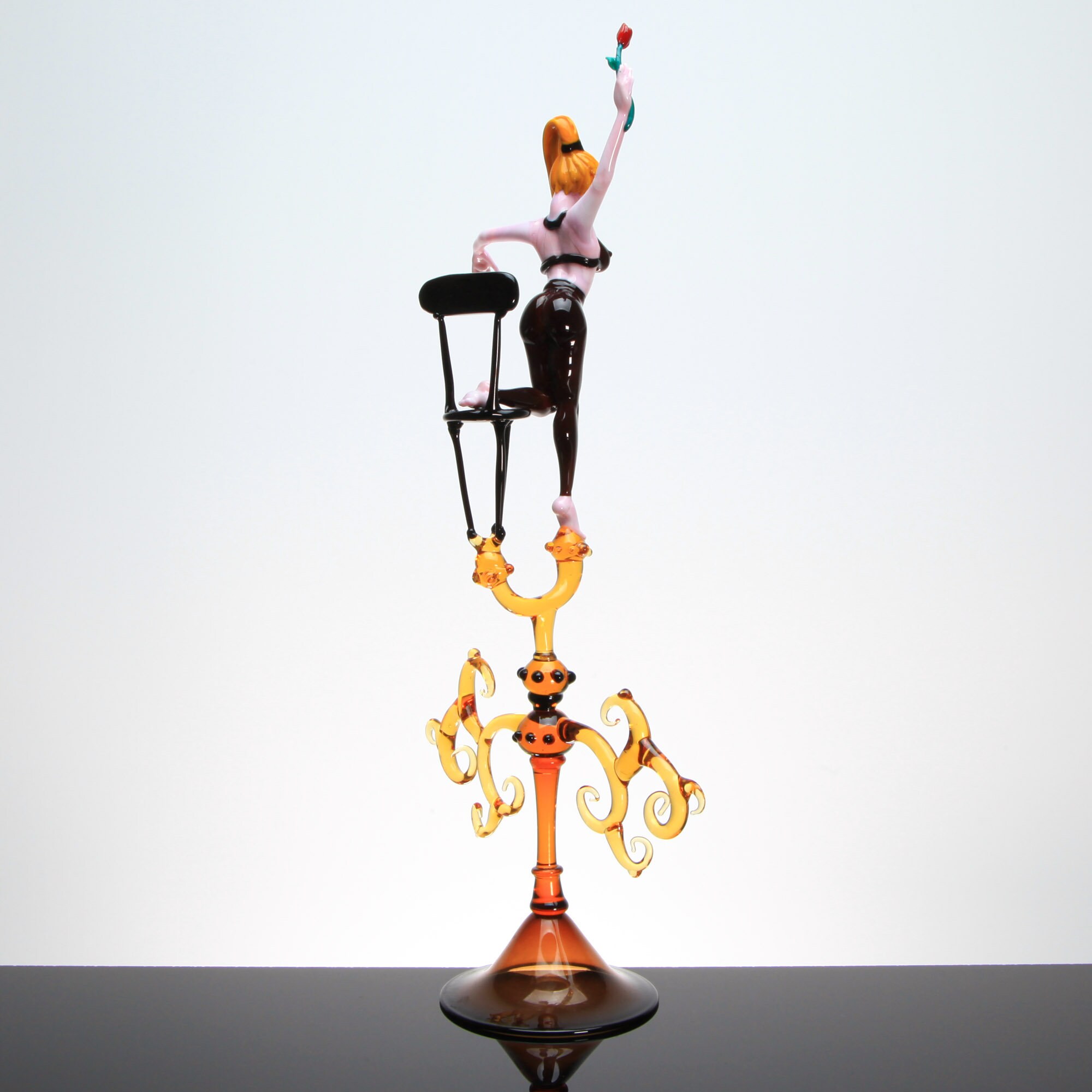 Burlesque "pauline" Unique Piece in the World - Murano Glass - Etsy