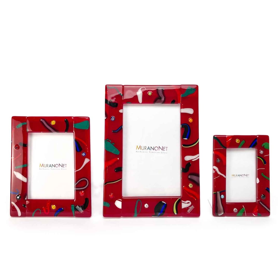 Red Picture Frame - Mirò Collection - Etsy