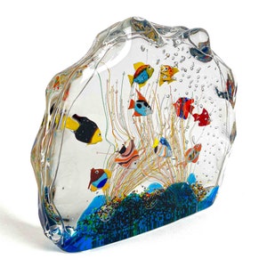 Crystal Clear Coral Reef Aquarium - Etsy