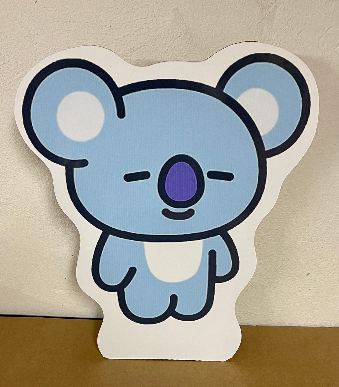 BT21 Character Stands, 24in Tall, Party Signs, Cutouts, Standees ...