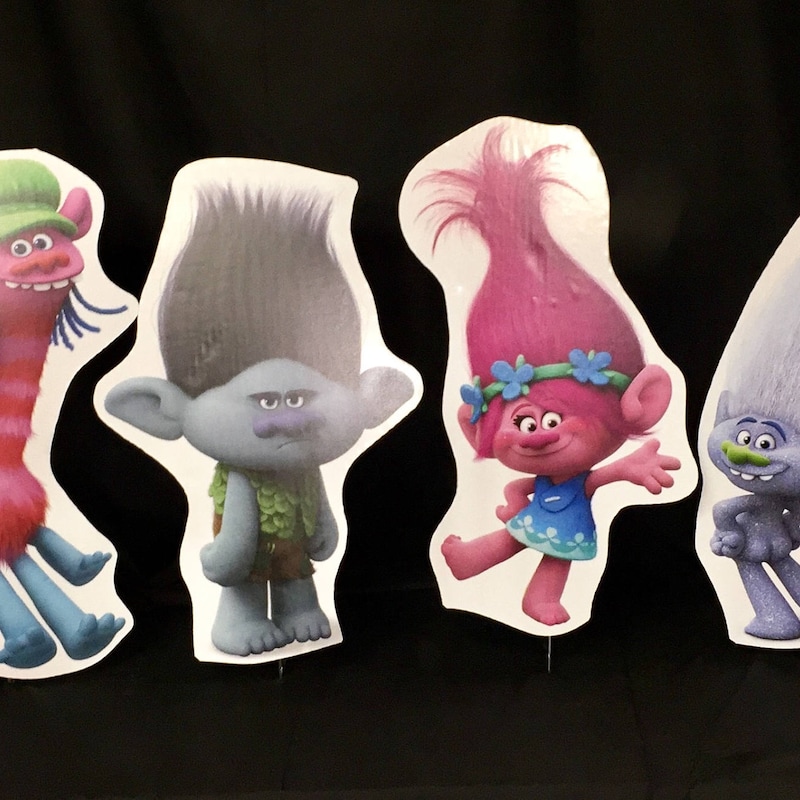 Trolls Backdrop - Etsy