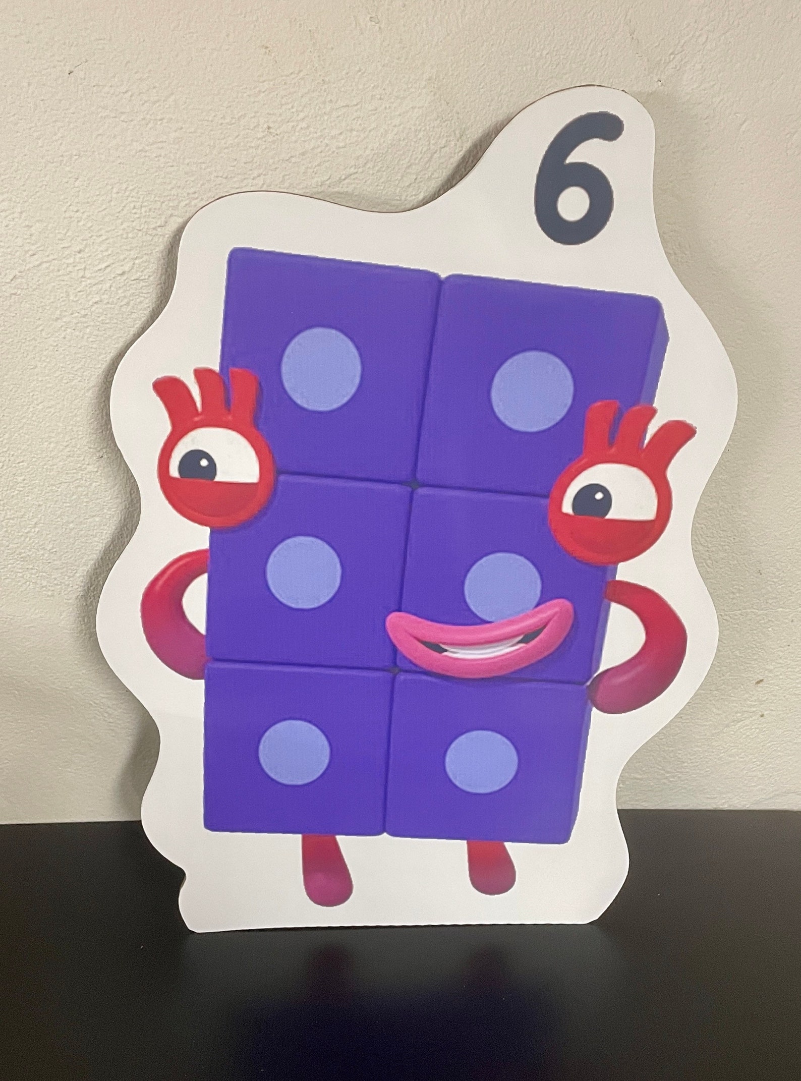 Number Blocks Character Stands 24in Tall Party Signs - Etsy