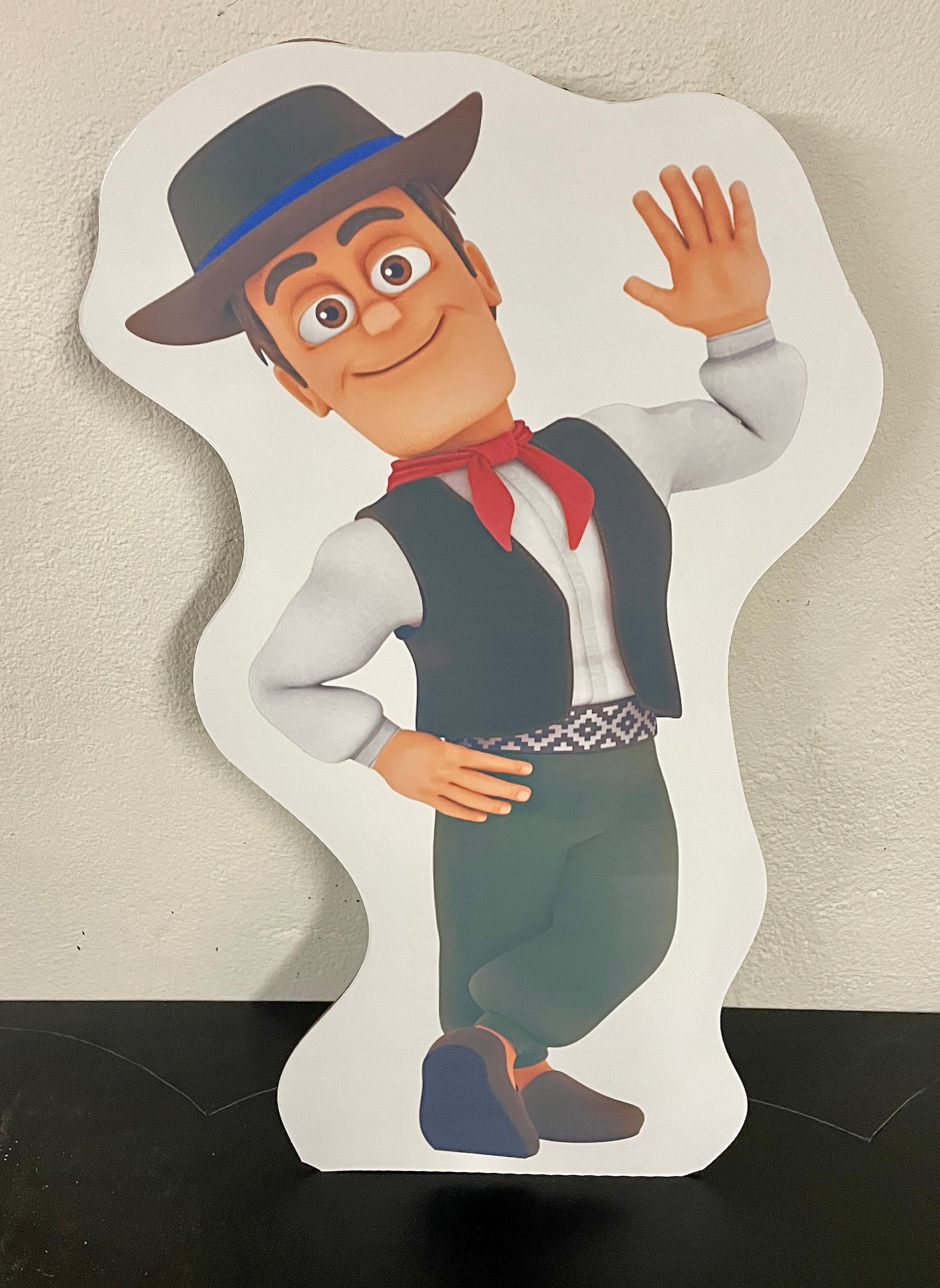 Zenon Farm Character Stands, 24in Tall, Party Signs, Cutouts, Standees ...