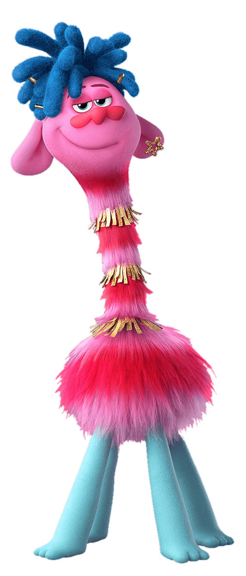 Trolls Characters Party Prop 24in Tall Signs Stands Cutout - Etsy