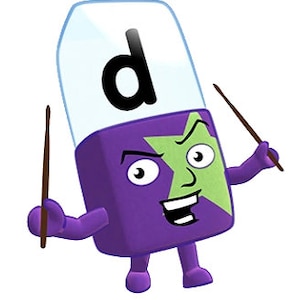 Alphablocks Character Stands, 24in Tall, Party Signs, Cutouts, Standees ...