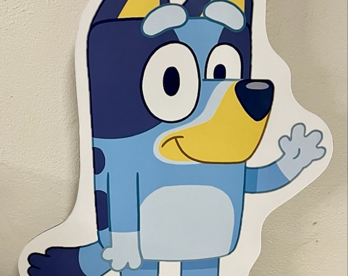Bluey Birthday Backdrop Sign, Bluey Birthday Banner Template, Party ...