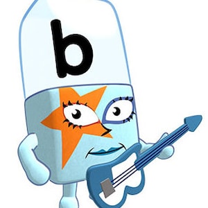 Alphablocks Character Stands, 24in Tall, Party Signs, Cutouts, Standees ...