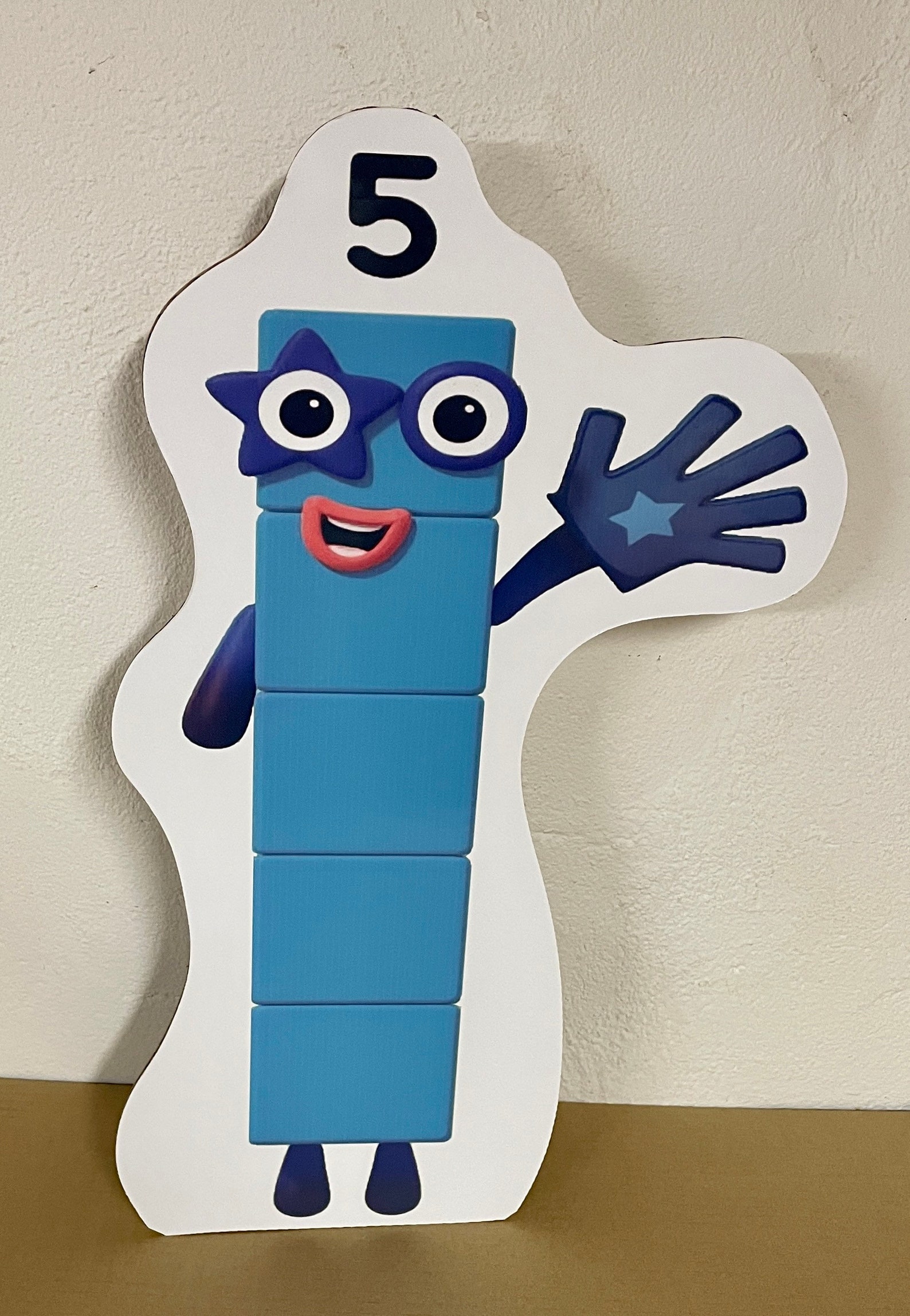 Number Blocks Character Stands 24in Tall Party Signs - Etsy