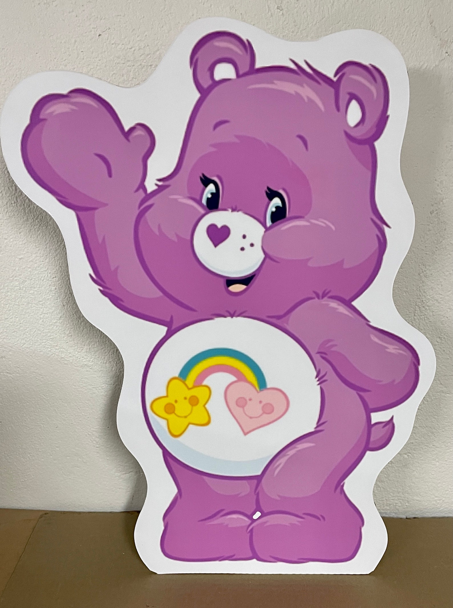 Care Bear Character Stands 24in Tall Party Props Cutouts - Etsy