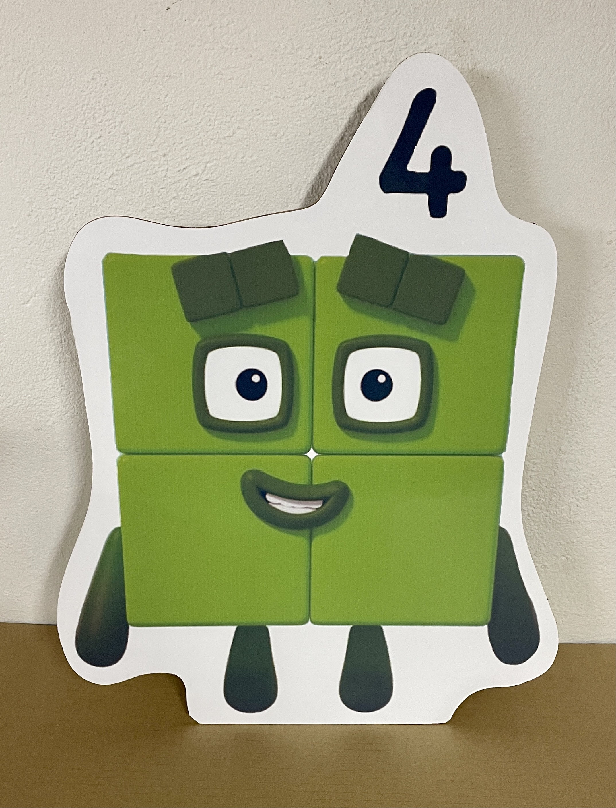 Number Blocks Character Stands 24in Tall Party Signs - Etsy