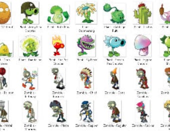 Plants Vs Zombies Characters Names