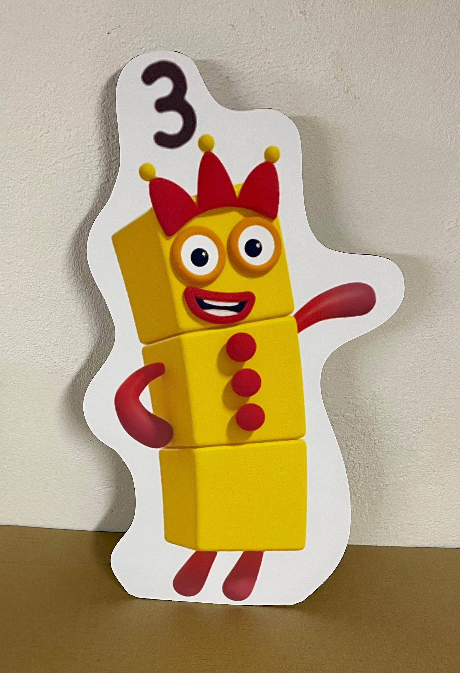 Number Blocks Character Stands 24in Tall Party Signs - Etsy