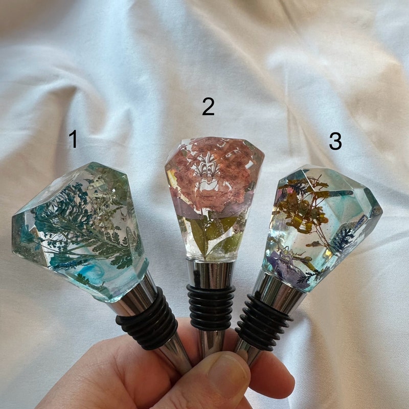 Flower Wine Stopper - Etsy