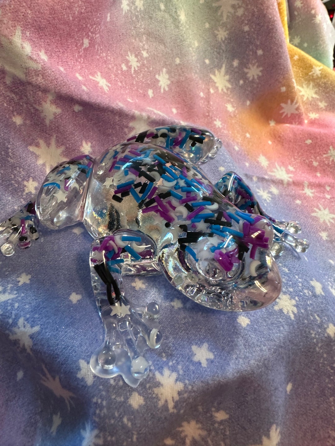 Resin Handmade Glow in the Dark Tree Frog Figurine - Etsy