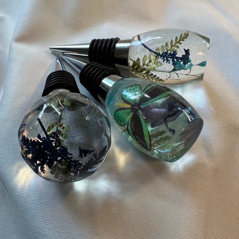 Flower Wine Stopper - Etsy