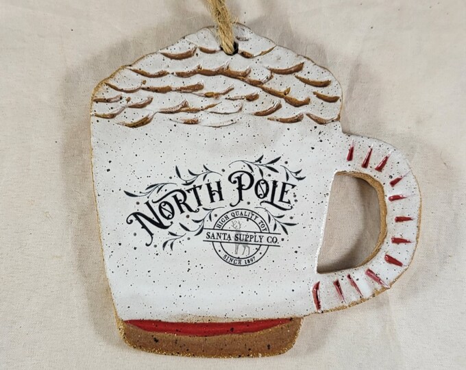 Handmade Pottery Stoneware Ornaments and Gift Tags - Etsy