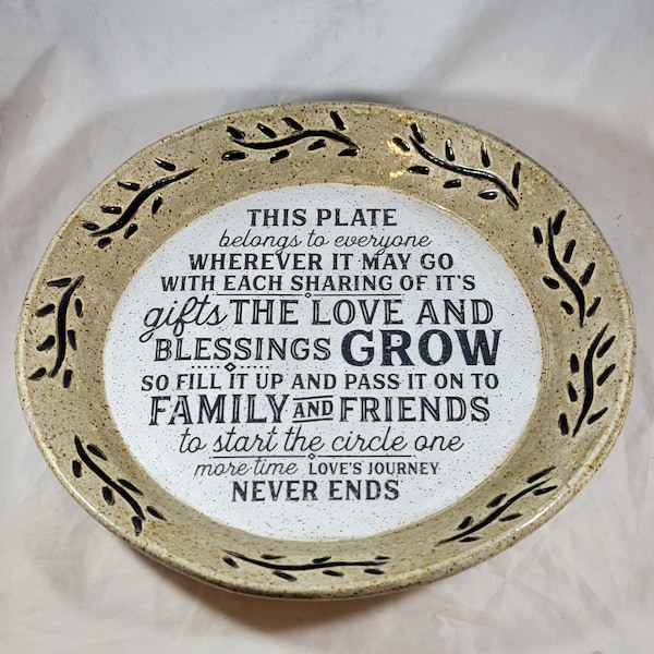 Giving Plate - Etsy