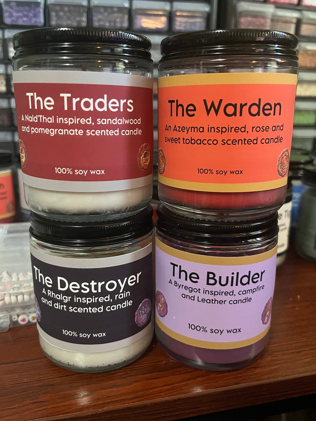 FFXIV the Twelve Themed Candles! - Etsy