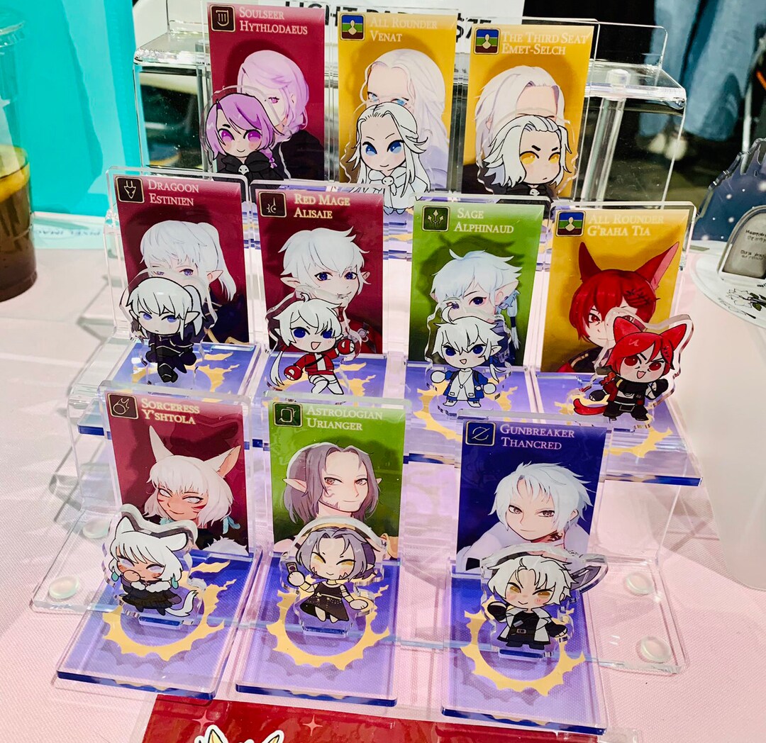 Final Fantasy XIV Trust System Standees - Etsy
