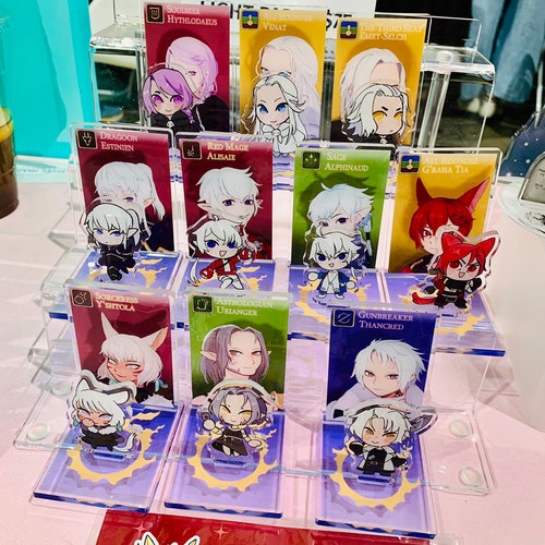 FFXIV: Wind-up NPC Keychain Standees Final Fantasy XIV Series - Etsy