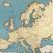 1923 Old Europe Map Printable, Vintage Traveler's Map (digital Download ...