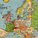 1923 Old Europe Map Printable, Vintage Traveler Map (digital Download ...