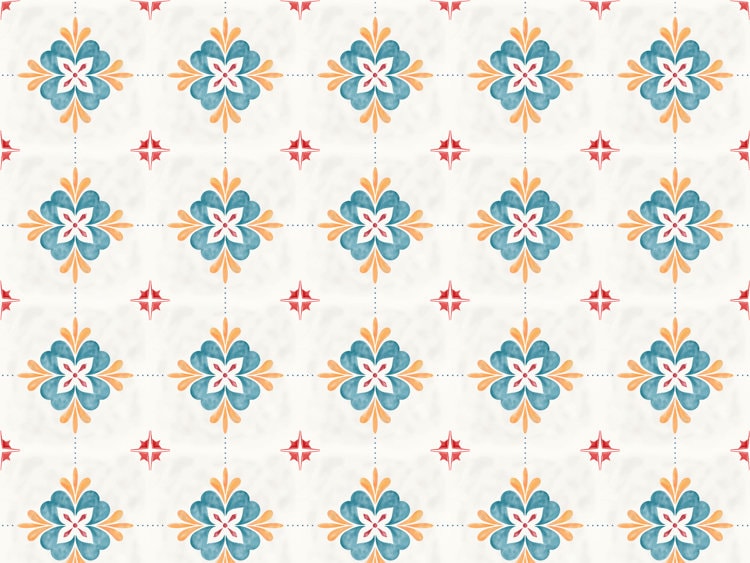 Antique Tiles Digital Paper. Tiles Patterns Set of 10. - Etsy