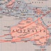 Mapa Mundial Impreso De 1962 – Estilo Vintage (descarga Digital) - Etsy