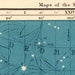 Map of the Stars Print Instant Download. Stars Map DIGITAL - Etsy