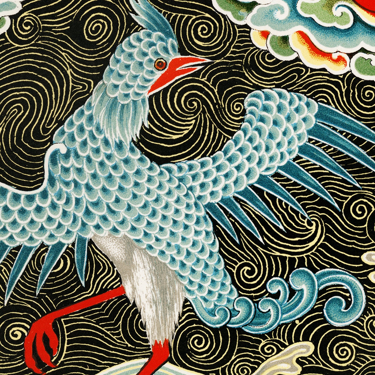 Vintage Chinese Digital Poster. 1888 China Illustration Plate. - Etsy