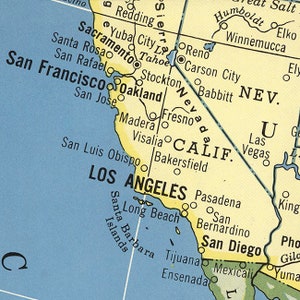 Old Map of United States of America Digital Download - US PRINTABLE Map ...