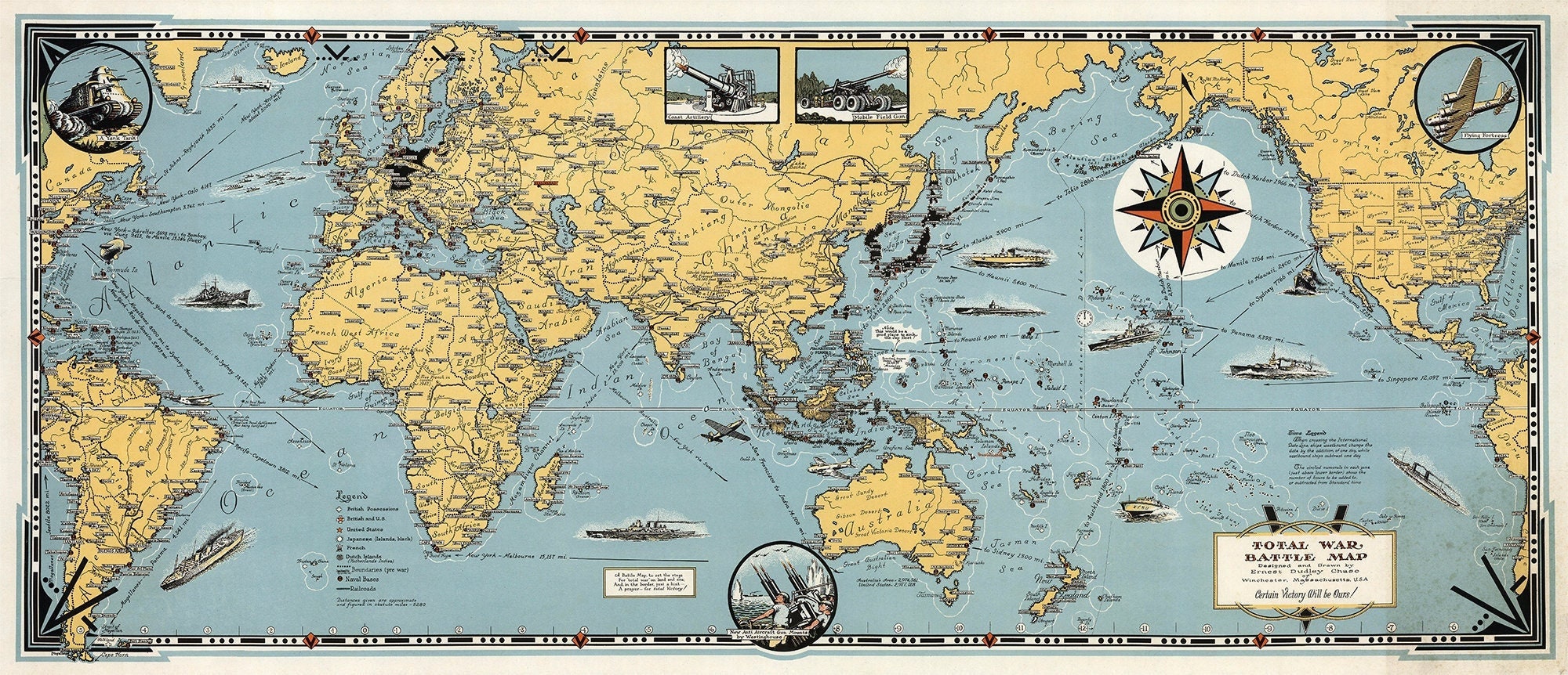 World War 2 Map