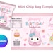 Custom Design Chip Bag Template - Etsy